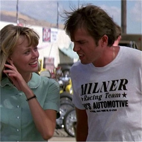 MILNER RACING TEAM White Tee American Graffiti – Merchants of Speed