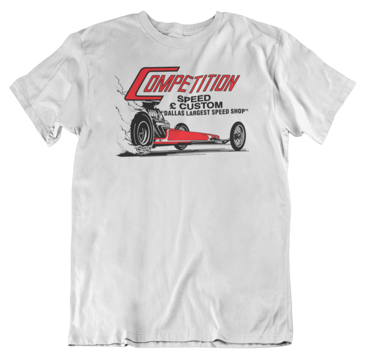 COMPETITION SPEED & CUSTOM Dallas Speed Shop White – Merchants of Speed