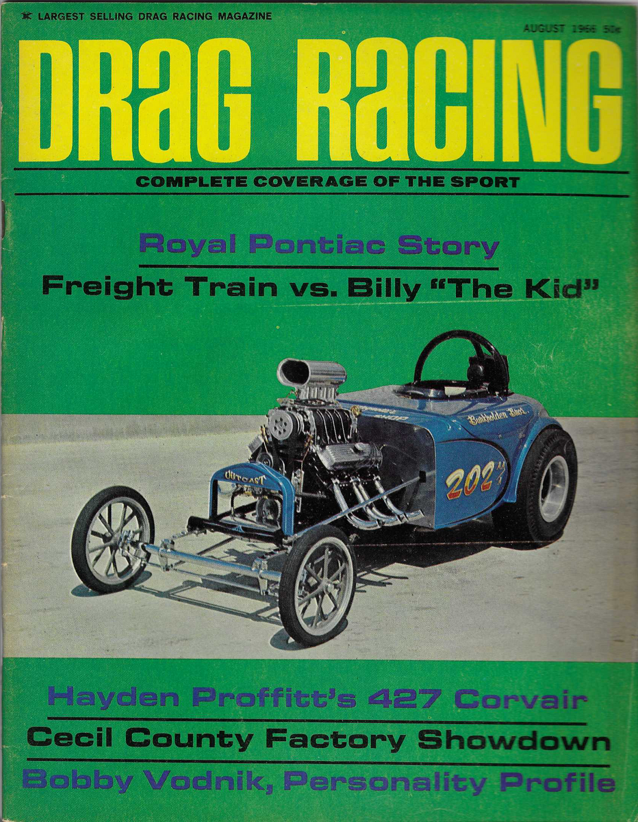 DRAG RACING Magazine August 1966 – Merchants of Speed