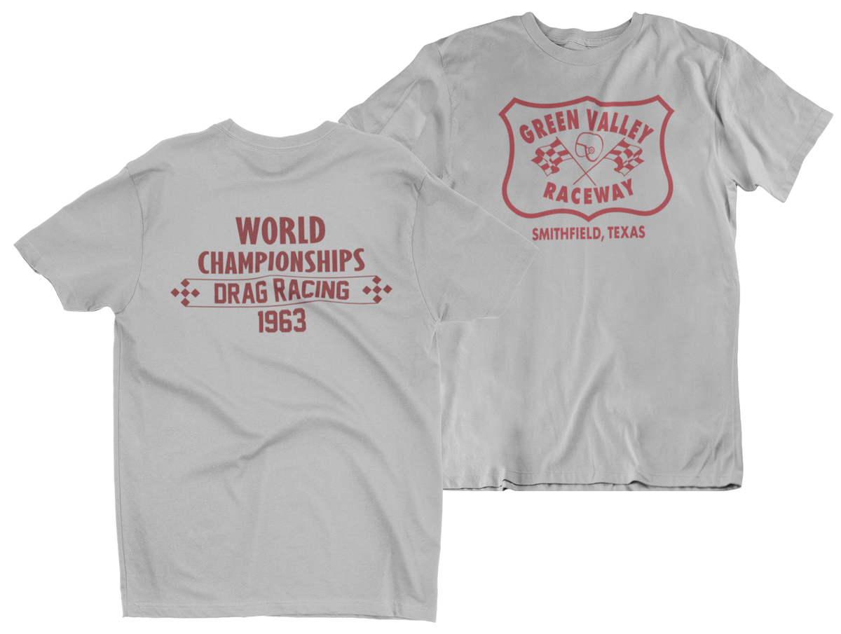GREEN VALLEY RACEWAY 1963 World Championship Event Tee T-Shirt ...
