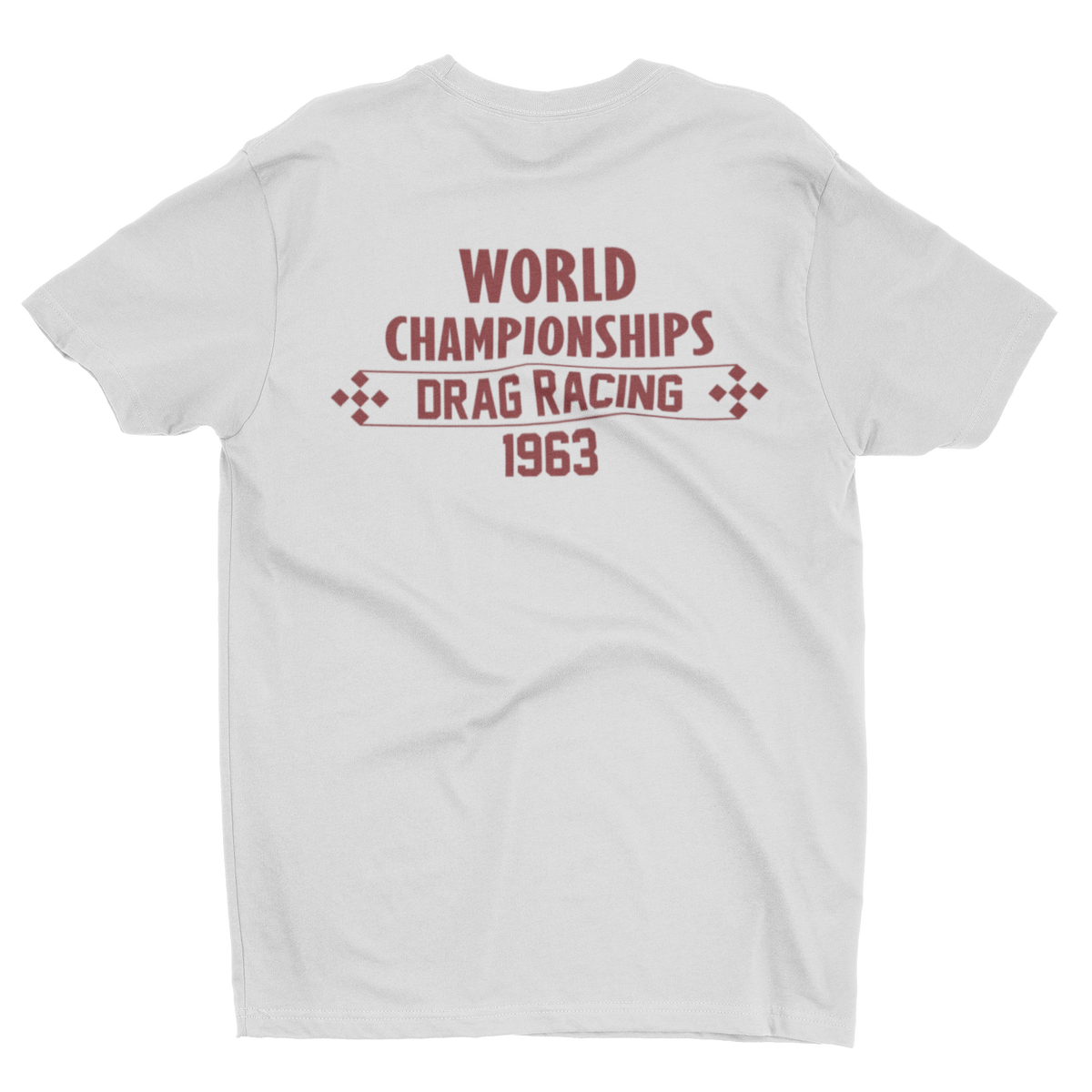 GREEN VALLEY RACEWAY 1963 World Championship White Event Tee T-Shirt ...