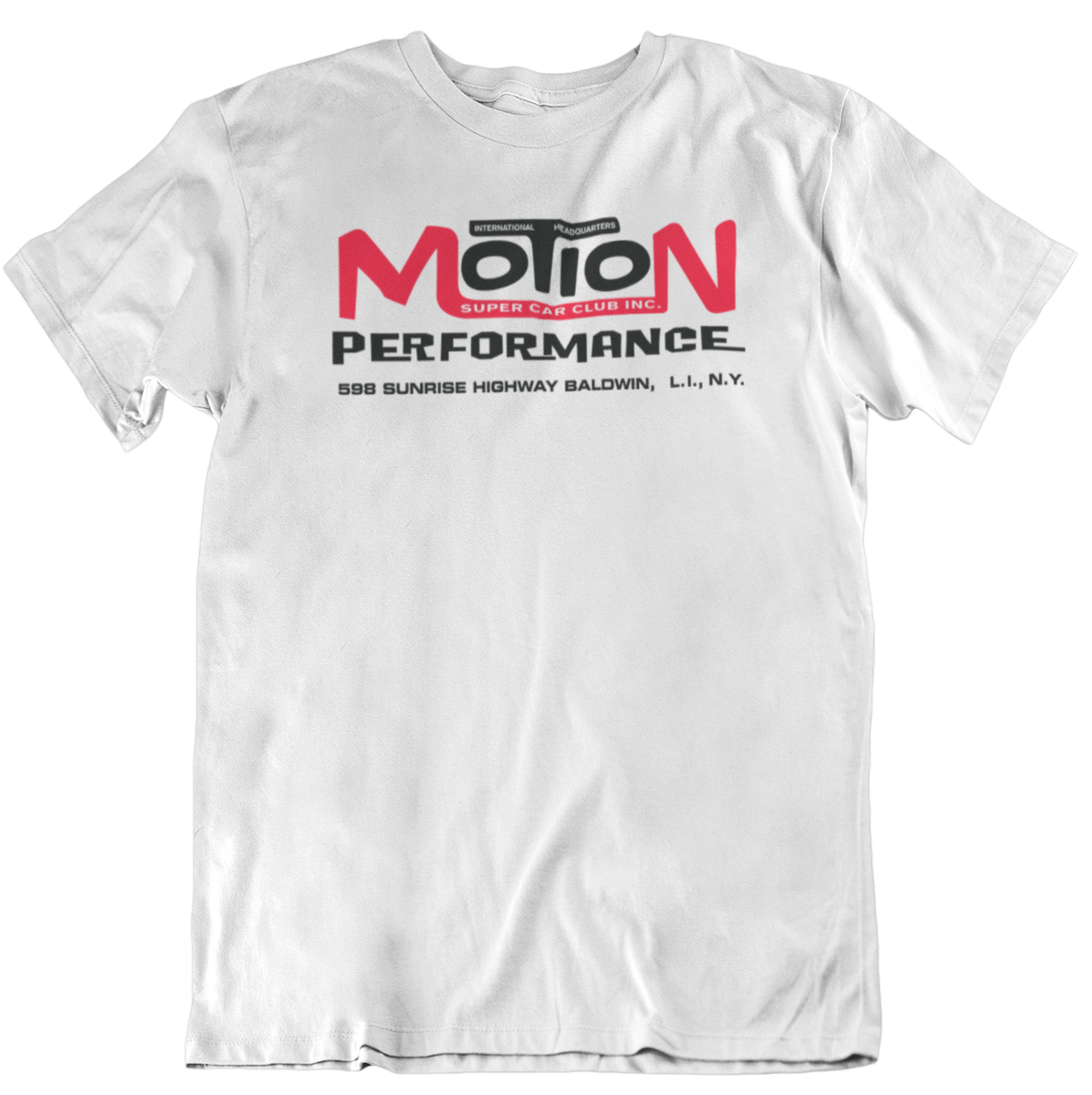 MOTION PERFORMANCE Super Car Club Baldwin New York White – Merchants of ...