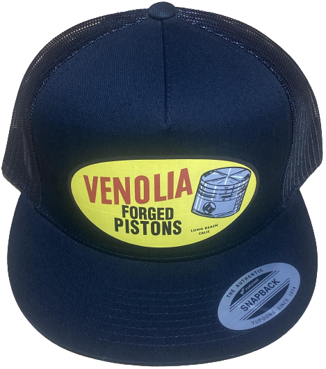 VENOLIA FORGED PISTONS Black Trucker Hat – Merchants of Speed