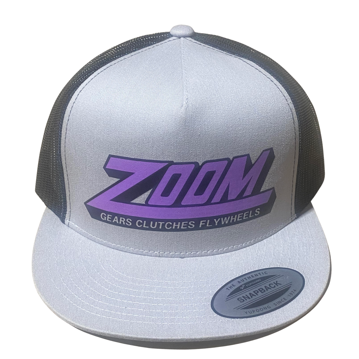 ZOOM CLUTCHES & FLYWHEELS Silver/Black Trucker Hat – Merchants of Speed