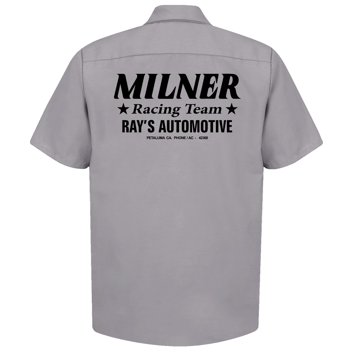 MILNER RACING TEAM Gray Shop Shirt – Merchants of Speed